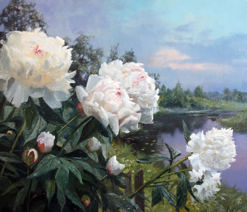 Vladimir Zhdanov, 1959 | Siberian landscape painter | Tutt'Art ...